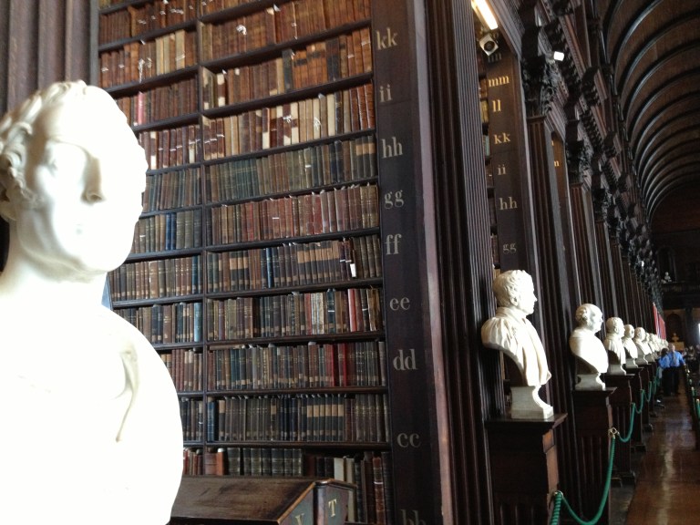 The Pantheon in the Library- the Sculpture Busts of Long Room Trinity ...