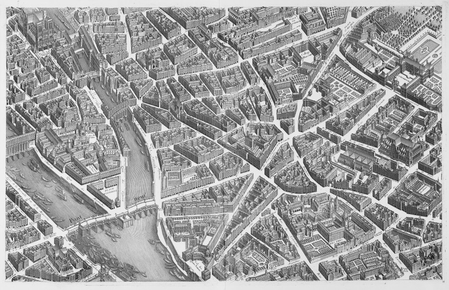 cartography, Image & iconography from the City of Lights. Paris by map ...