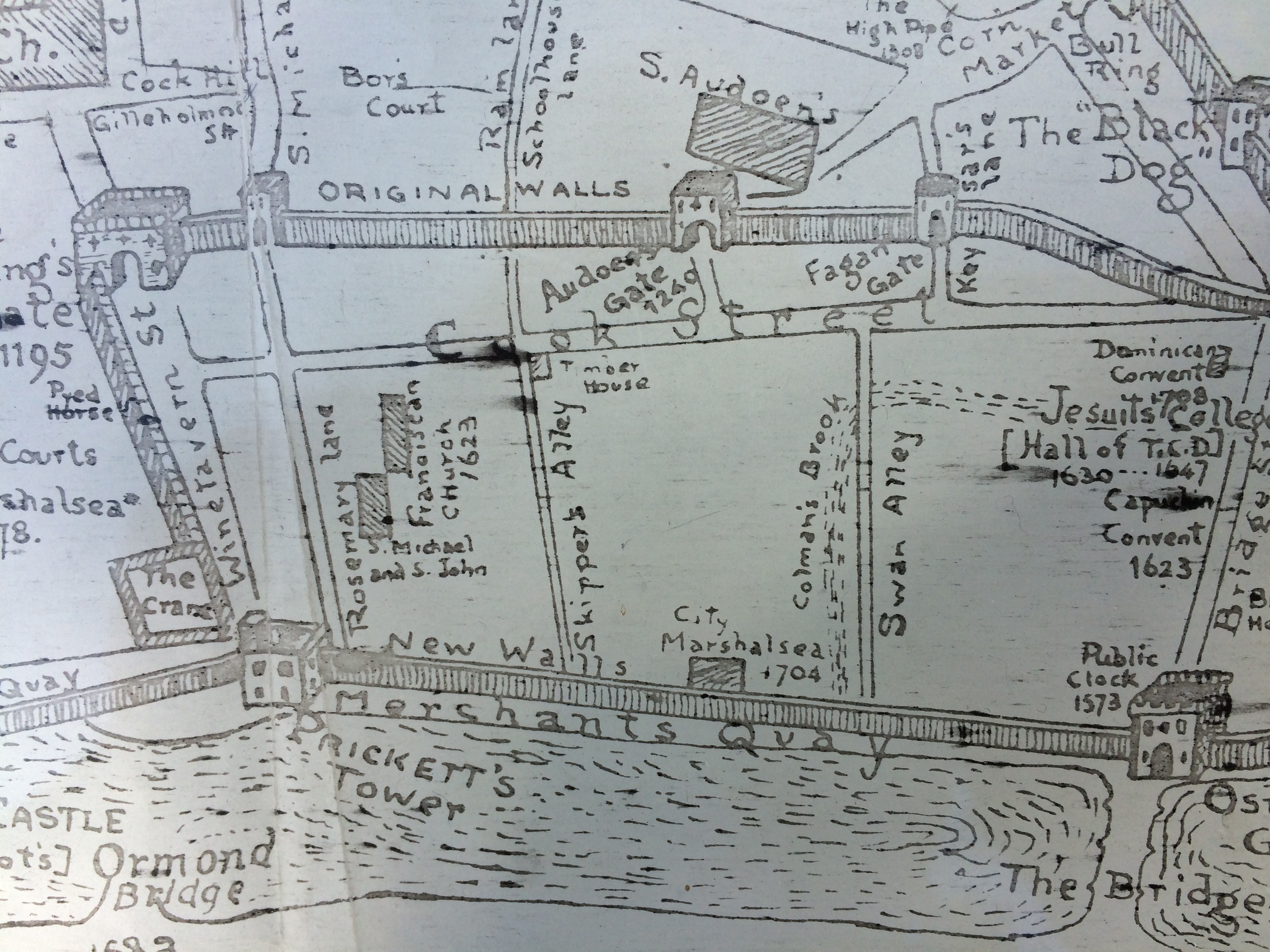 Dublin historic Maps (2), medieval survivors | city movers | explosive ...