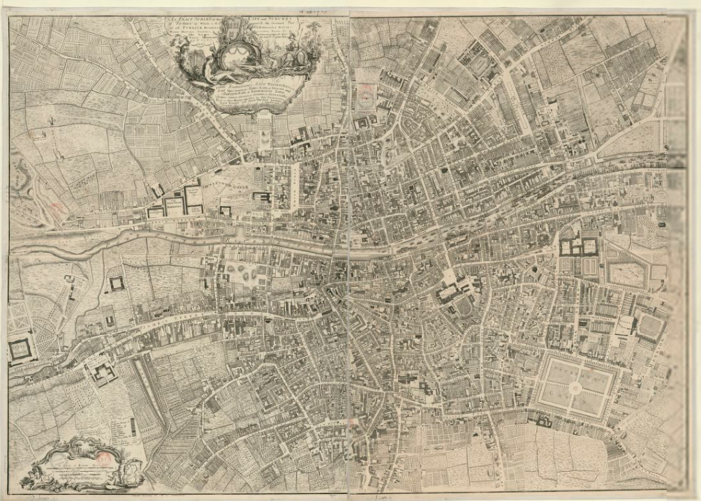 Rocque’s map, that endless treasure trove. – Arran Q Henderson