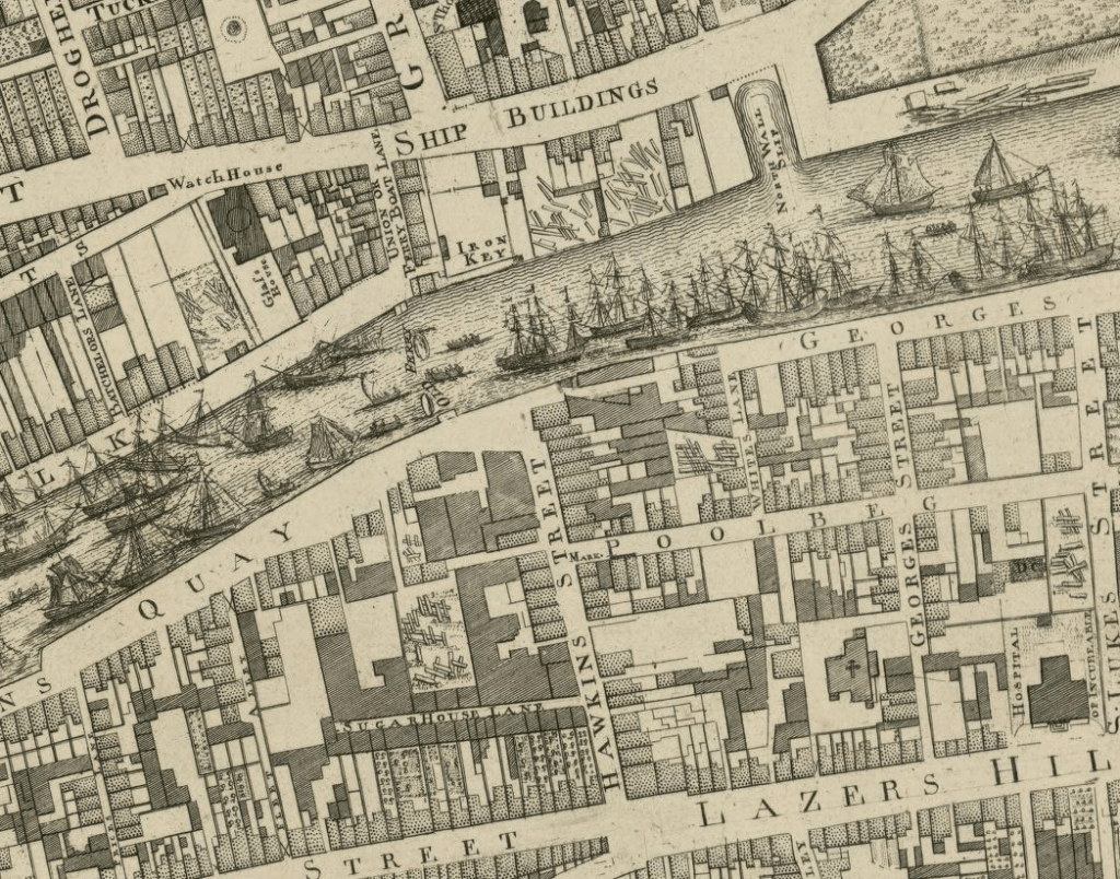 Rocque’s map, that endless treasure trove. – Arran Q Henderson