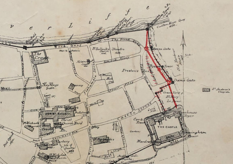 A walk around Dublin’s Medieval Walls. – Arran Q Henderson